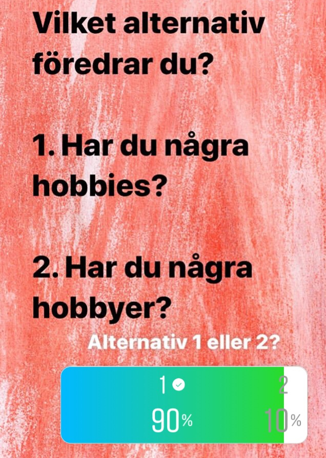Har du hobbies eller hobbyer? – Johanssons språkkonsulteri